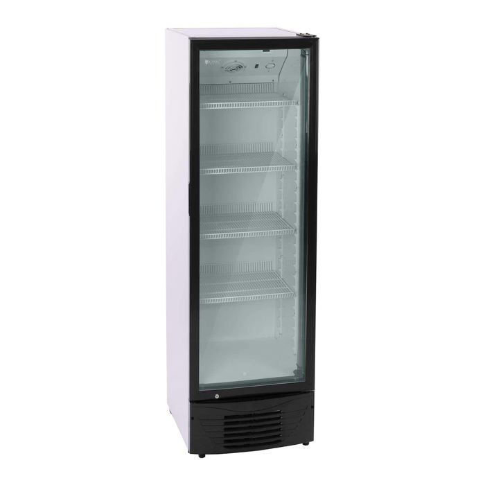 Frigo à boissons - MARQUE - 320 L - LED - Cadre noir - Froid ventilé ...
