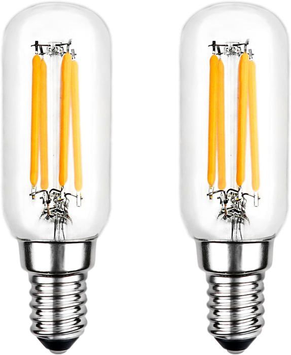 Ampoule LED pour Hotte de Cuisine T25 E14 4W Blanc Chaud 2700K 400LM Équivalent Lampe de Hotte ...