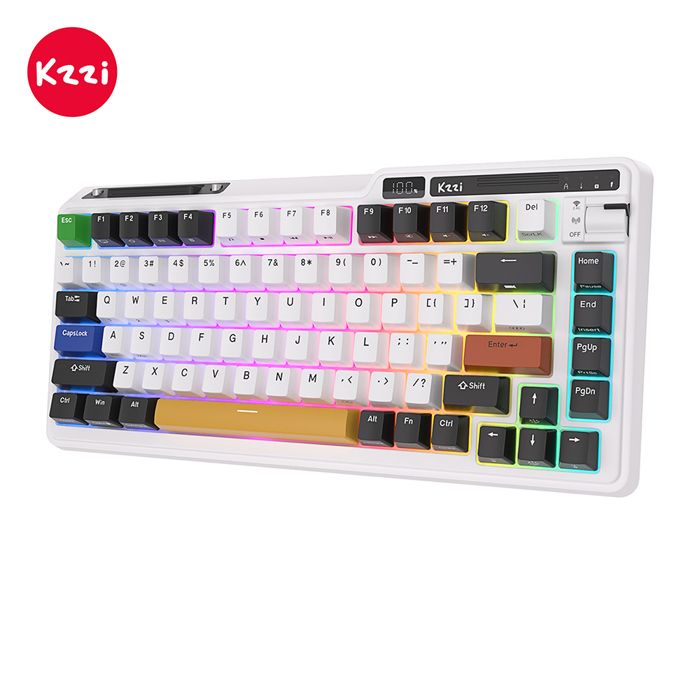 Clavier Gamer Mécanique - Kzzi K75 Pro BT5.0/2.4 G/USB-C sans fil ...