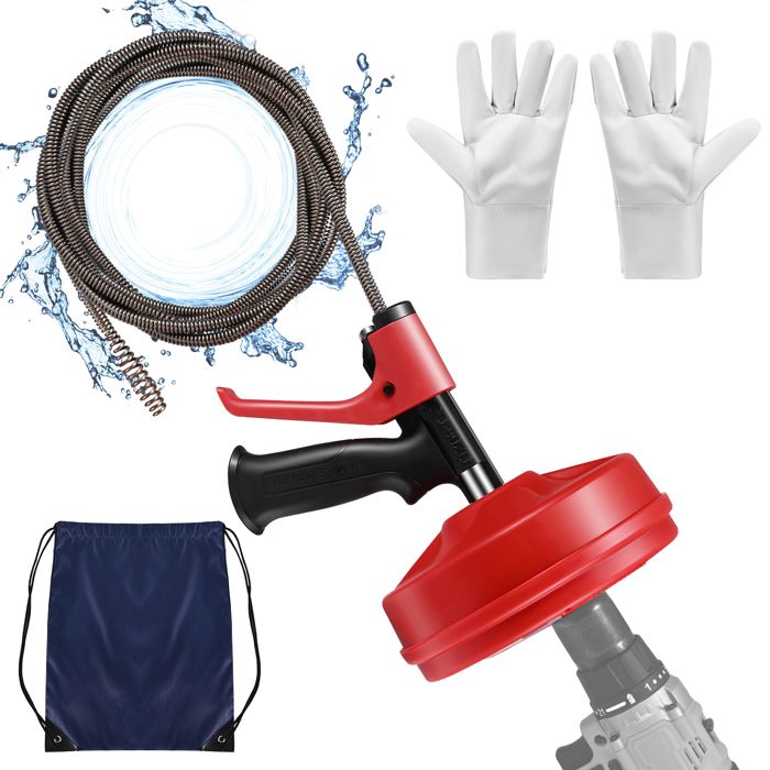 Deboucheur Canalisation, TTLIFE 7mètres Déboucheur Canalisation,Livré ...