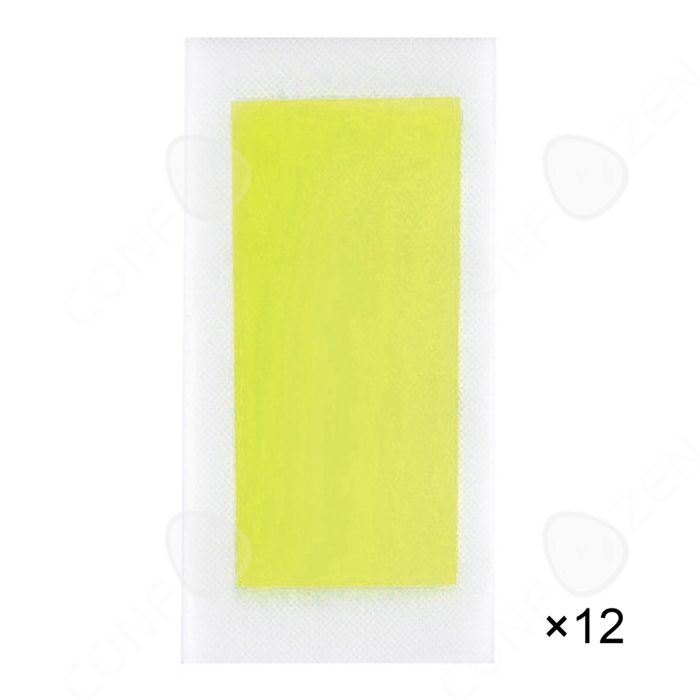 Cire Froide Visage 12 feuilles Ingrédients naturels Doux Longue durée ...