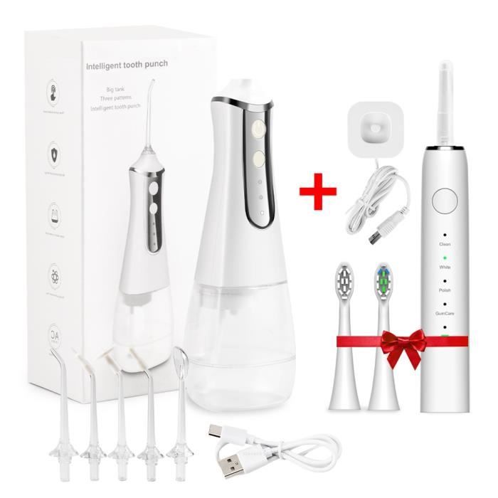 350ml Blanc - Irrigateur buccal professionnel à Jet'eau, brosse à dents ... 350ml Blanc - Irrigateur buccal professionnel à Jet'eau, brosse à dents ...