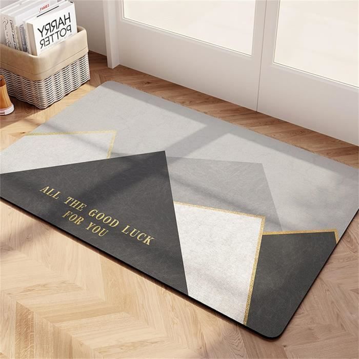 Carré Diatom Mud Tapis De Salle De Bain Douche Entrée Tapis Tapis De ...