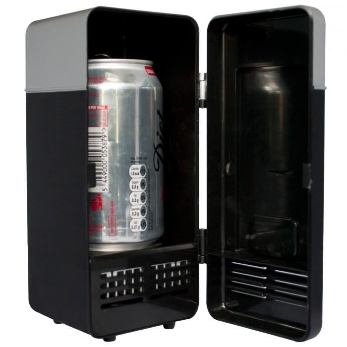 Frigidaire Frigo Noir USB pour boisson fraiche portable - Cdiscount Maison