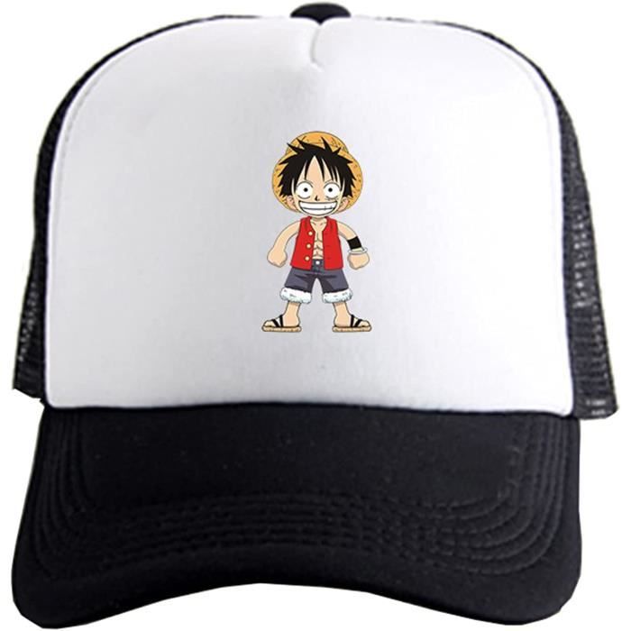 One Piece Monkey D Luffy Anime Casquette de Baseball Un xe Réglable ...