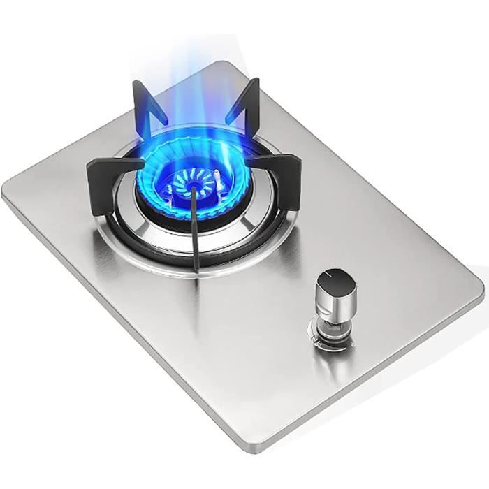 Plaque de Cuisson Gaz Table de Cuisson à gaz 33 cm Plaque de Cuisson à ...