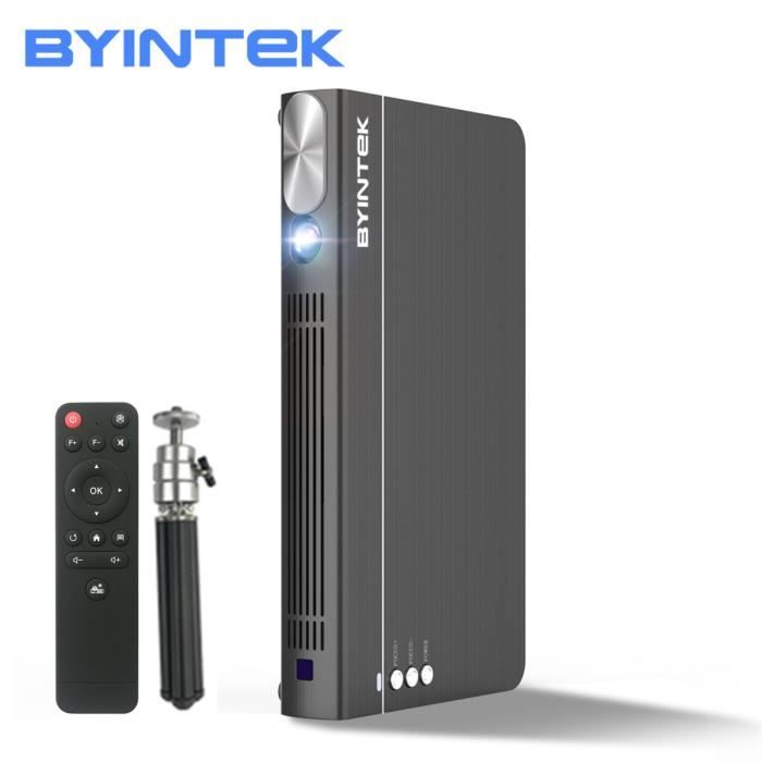 BYINTEK Mini Projecteur DLP 3D Portable 300 ANSI Lumens 1080P 4K ...