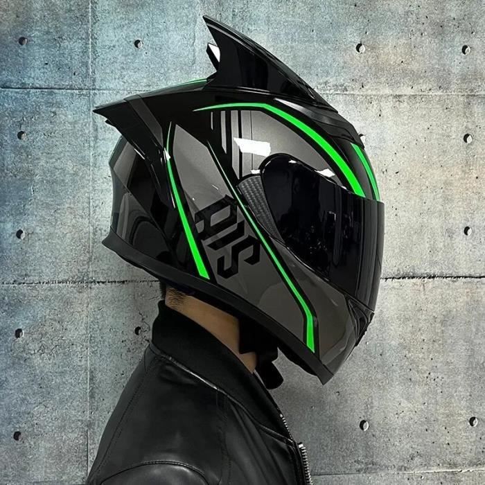 Casque de moto intégral AIS,Casco,Casco Moto,Cask Racing,approuvé par ...