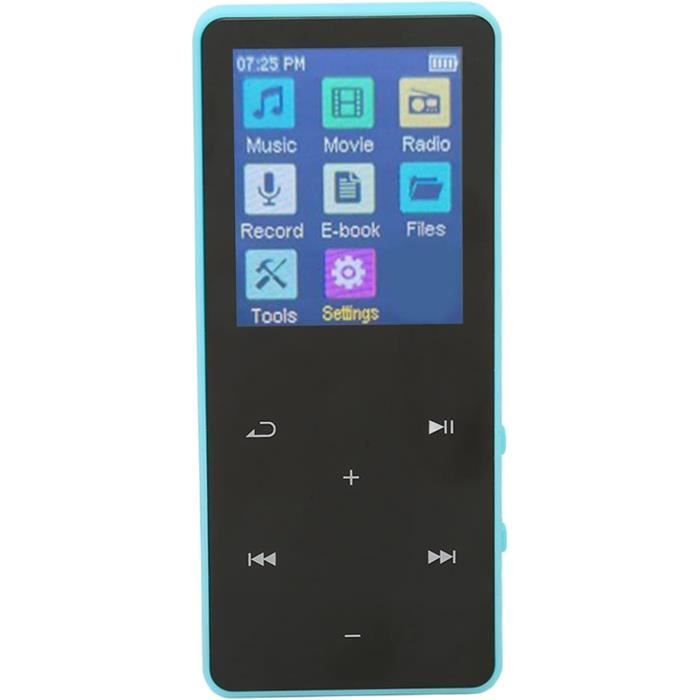 Lecteur Mp3 Wifi Avec Bluetooth, Lecteur Mp4 Avec Écran Tactile De 1,8 ...