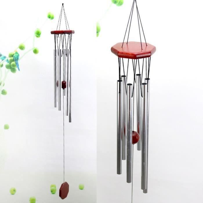 Shiny-Wind Chimes Tubes en aluminium ornement Hanging extérieurs pour ...