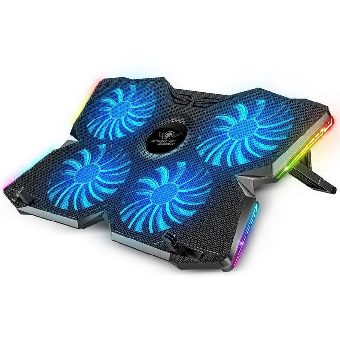 Spirit Of Gamer, Refroidisseur PC Portable 10" à 17", 4 Ventilateurs ...