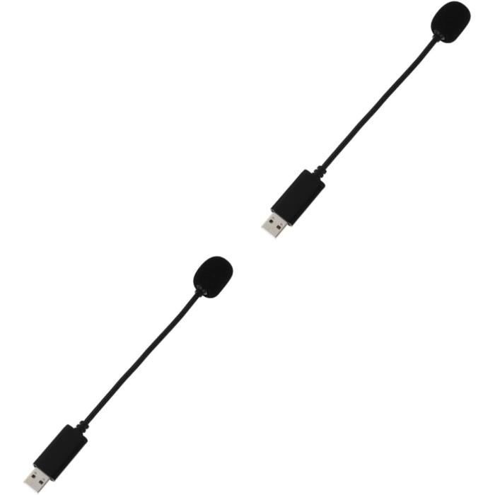 2 Pièces Micro De Conversation Usb Micro D'Ordinateur Changeur De Voix ...