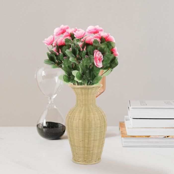 Artificielle Azalée Fleurs 4 Pièces Simulation Rhododendron Tiges ...