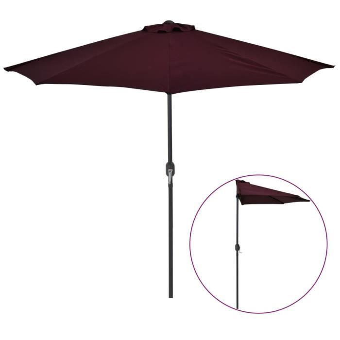 Jill's*3160 Classique Parasol imperméable Parasol de balcon mât en ...