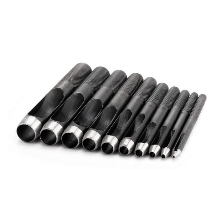 Perforateur En Cuir Perforateur Rond En Acier Cuir Artisanat Trou Creux ...