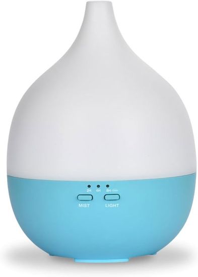 Diffuseur d‘Huiles Essentielles Ultrasonique Syros (Jusqu‘à 40 m²) - Diffusion à Froid pour l ...