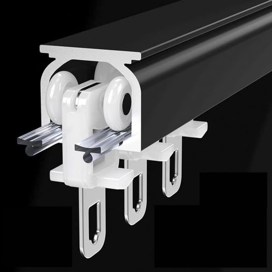 Rail De Rideau Robuste 1 M-6 M Rail Rideaux Plafond, Tringle À Rideaux ...