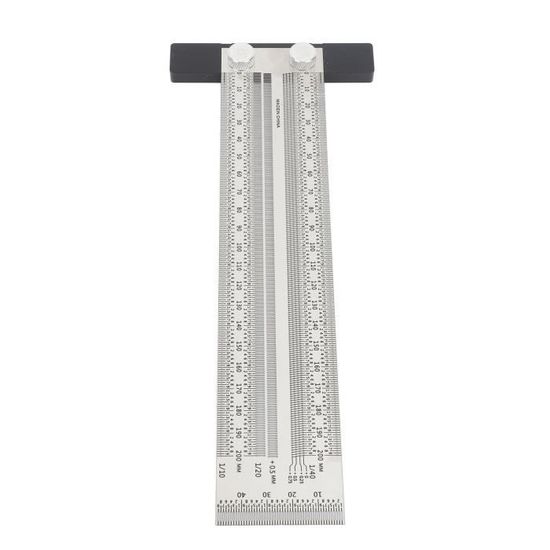 Fafeicy Règle de marquage T ultra précise en acier inoxydable pour ...