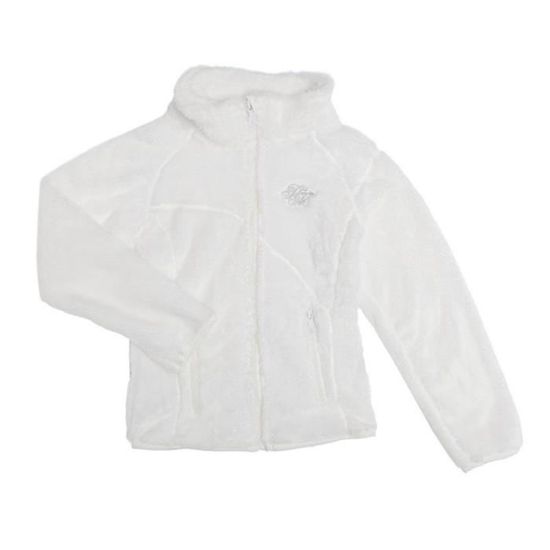 Blouson polaire pour enfant Peak Mountain GARIANE blanc pour la ...