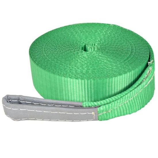 Corde lâche pour slackline 15 m x 50 mm 150 kg Vert - Pwshymi - S3709 ...
