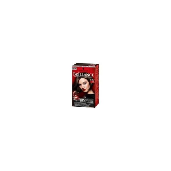 SCHWARZKOPF - Coloration - BRILLANCE Intensive Color (880 Brun Foncé ...