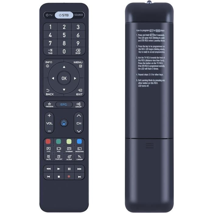 Télécommande de rechange pour Formuler Z8, Z7+, Z7+ 5G, ZX, ZX 5G, Z ...