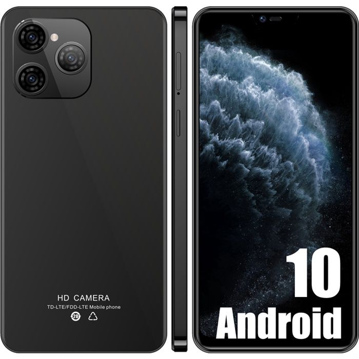 15 Pro Max Smartphone 6.23" FHD 4Go + 128Go 3400mAh Double SIM 4G ...