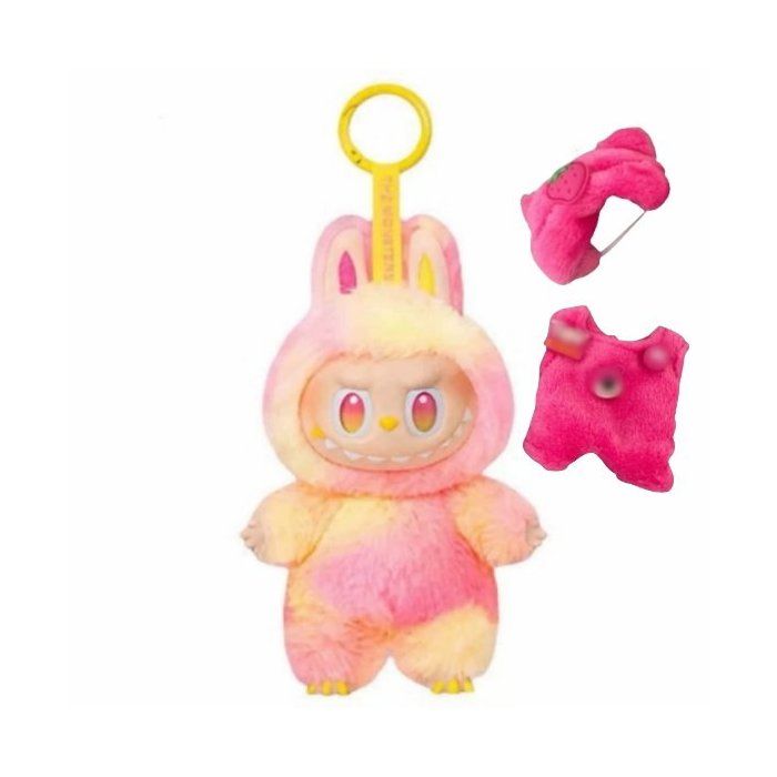 Labubu 3rd Generation Monster Series jouet en peluche cadeau - rose jaune + cadeau - Cdiscount ...