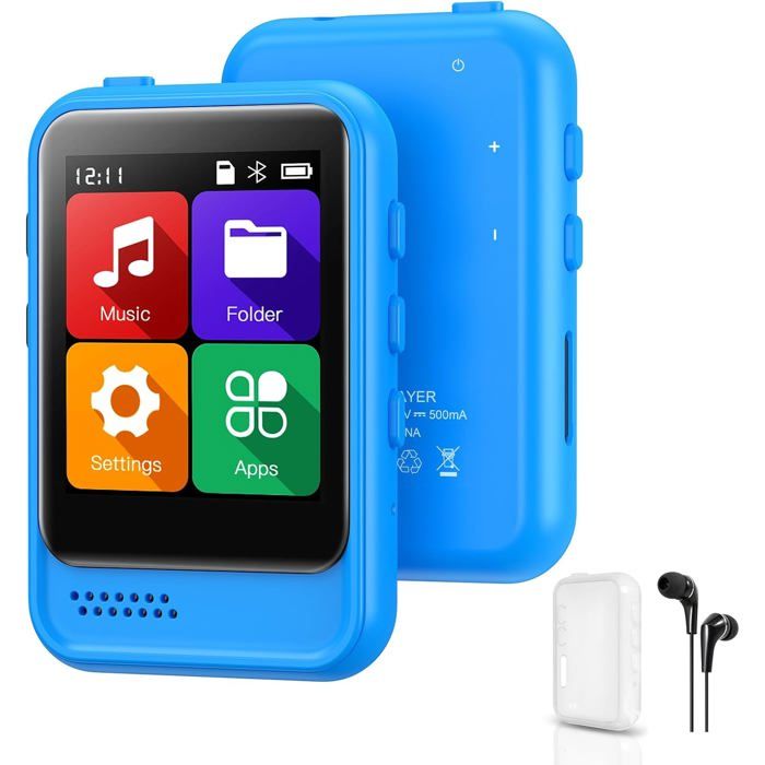 Lecteur MP3 Bluetooth, lecteur de musique portable avec mémoire interne ...