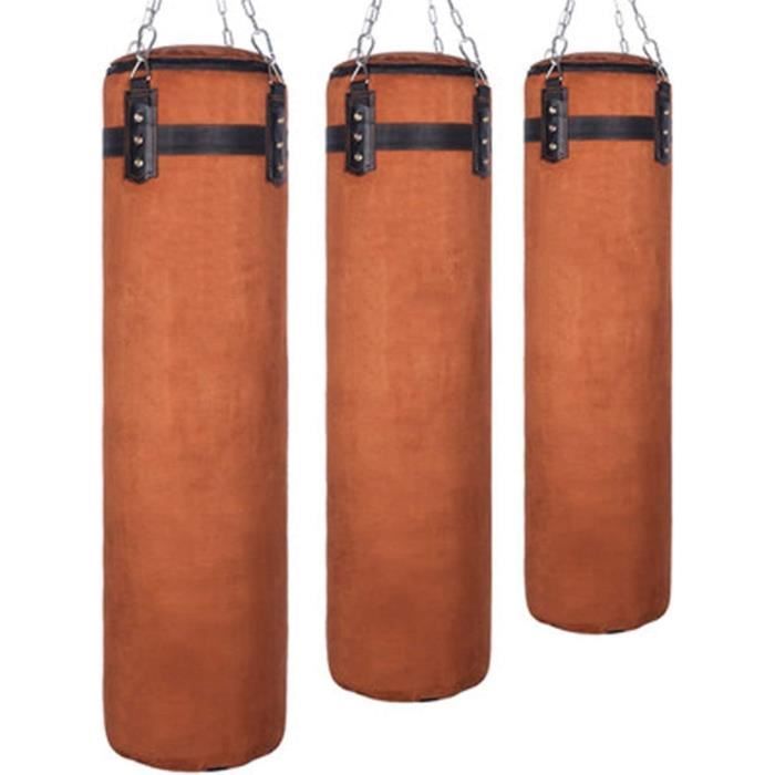 Sac De Frappe 1 pcs 120cm de peau de vache boxe boxe sac de poinçonnage ...