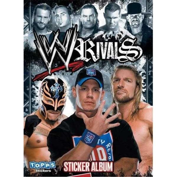 Album Stickers WWE - WWE - 250 Stickers - 48 Pages - 4 Couvertures - A ...