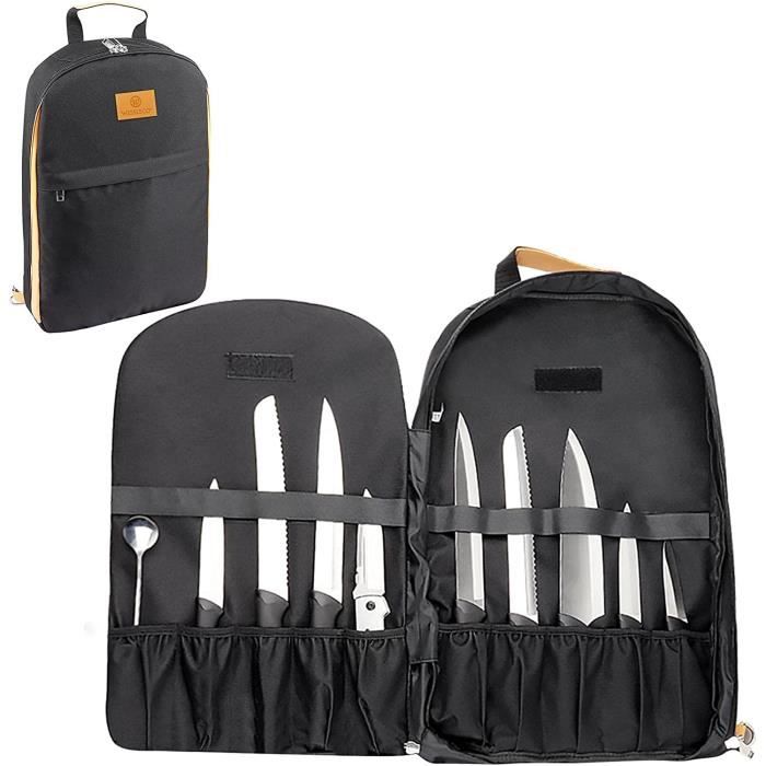 Sac À Dos De Chef Couteau Portable 21 Slots - MARQUE - Modèle - Facile ...