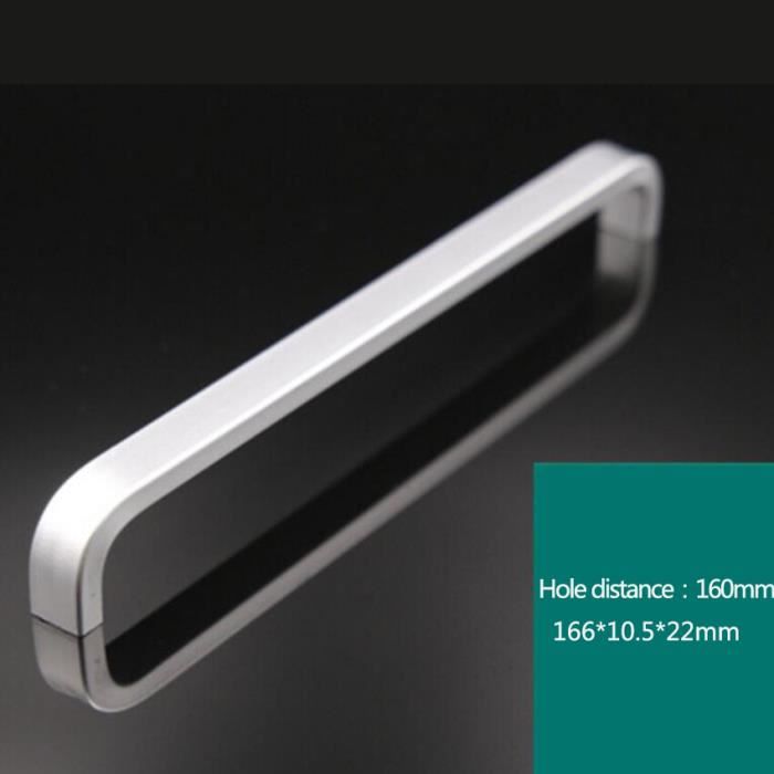 Poignées de porte - F5028 - 160mm - Simple - Entraxe 160mm ...