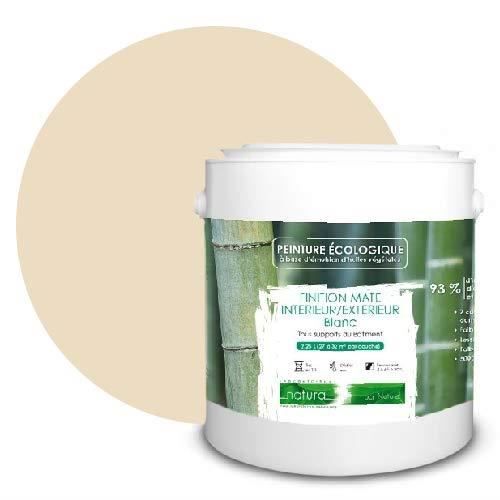 PEINTURE Teinte Beige Ivoire naturelle écologique intérieur extérieur ...