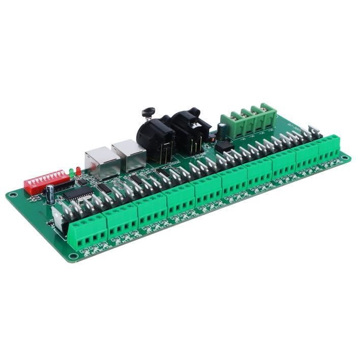 Duokon DMX Decoder, DC 5-24V 30 Channel DMX512 Constant Decoder for Bar ...