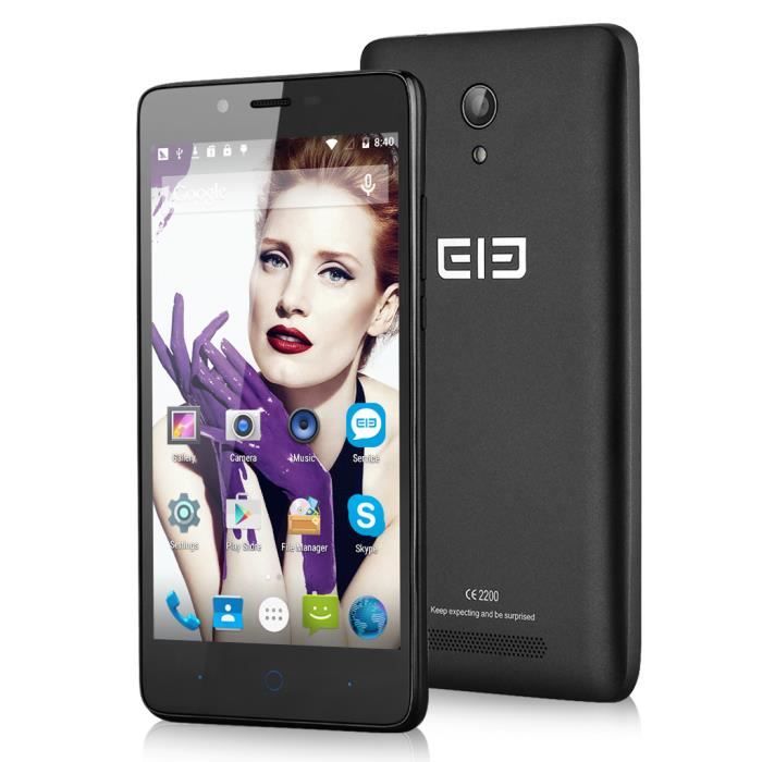 Elephone P6000 Pro 4G LTE Smartphone Noir 5.0" (IPS Ecran Android 5.1 ...