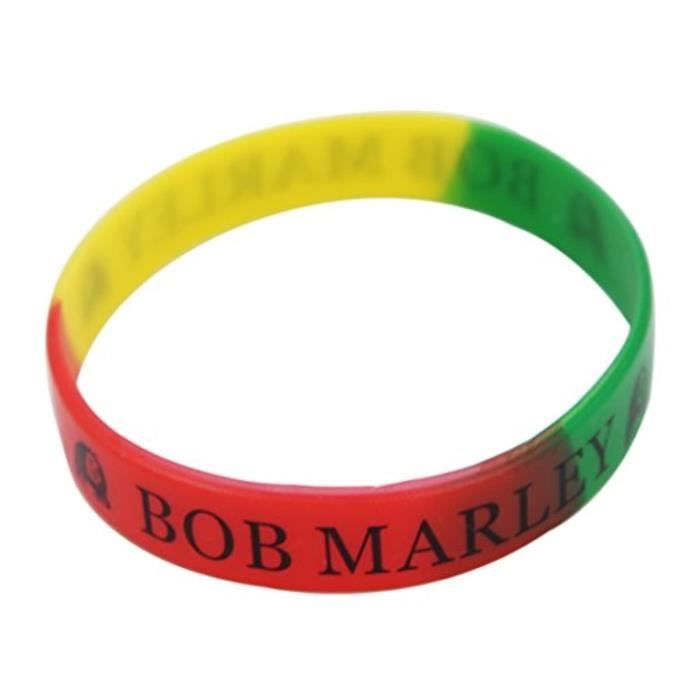 Ballon De Handball NYUIN Bob Marley Rasta Silicone Wristband ...