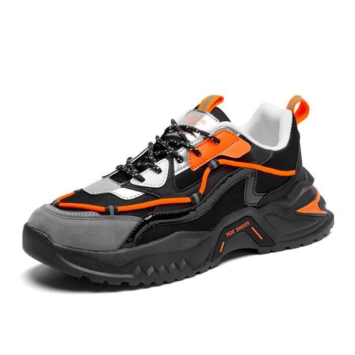 Baskets Homme Fashion Chaussures Sport Sneakers Noir - Cdiscount Chaussures