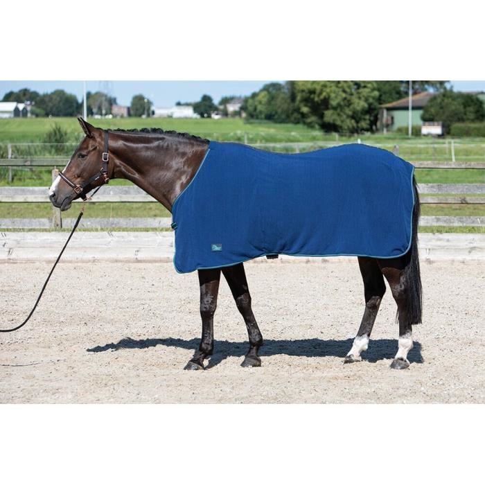 Chemise pour cheval en molleton éponge Harry's Horse - navy - 165 cm ...