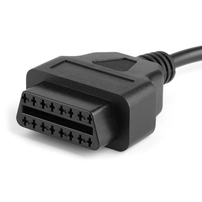 Omabeta Câble de scanner 3 Broches à Câble de diagnostic de moto de ...
