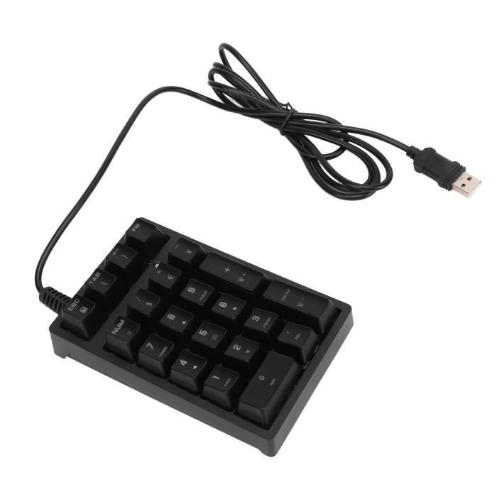 Clavier numérique mécanique - OMABETA - K21 - Interrupteur bleu - 21 ...