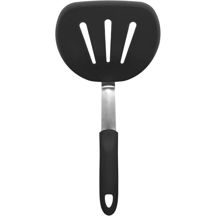 Grande spatule ronde en métal pour crêpes - Idéale pour retourner les ...