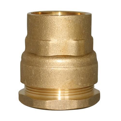 Raccord laiton droit femelle pour tube PE - sumo - Femelle 20/27 - Diamètre Tube ext. 25 ...