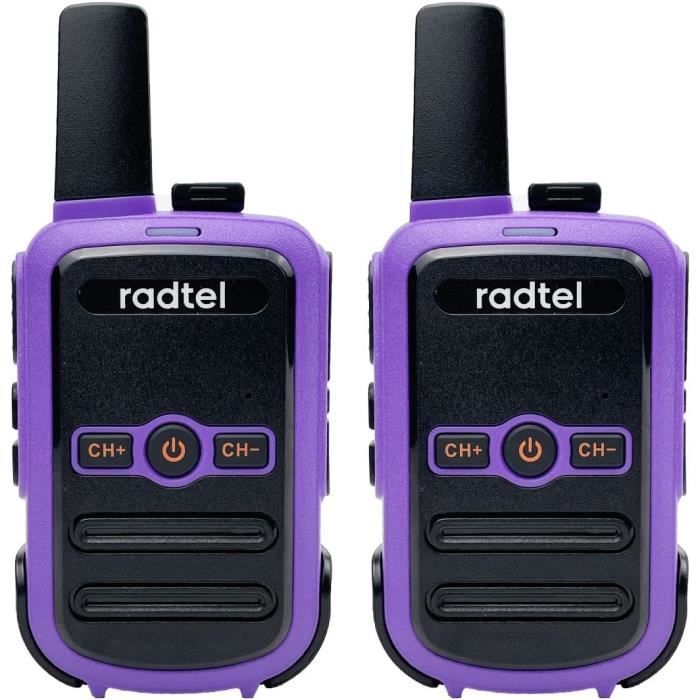 Radtel RT12 Talkies-Walkies Rechargeables pour Adultes Longue portée ...