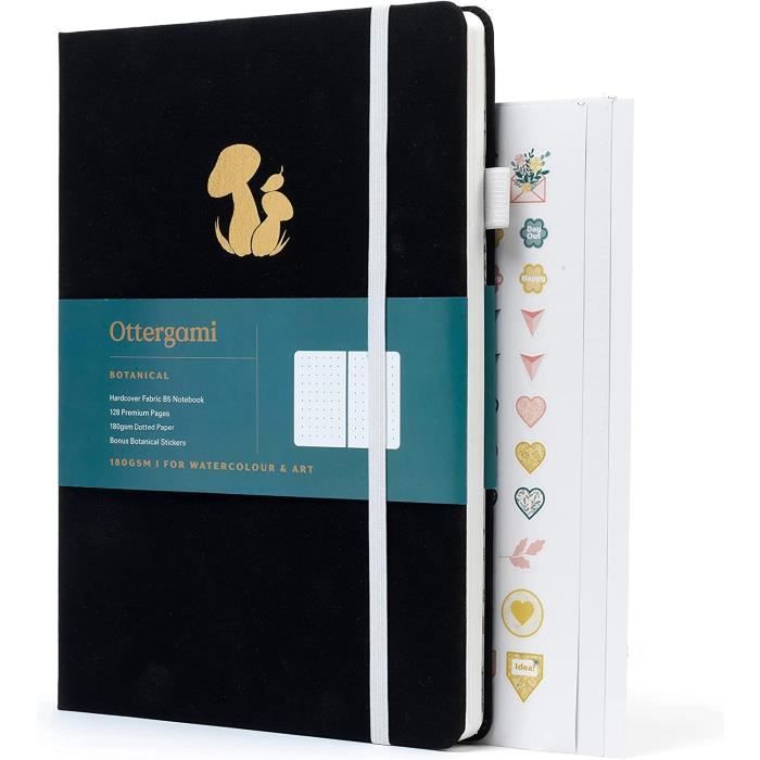 Ottergami Bullet dot Journal B5 - 180gsm paper - The Botanical by (Noir ...
