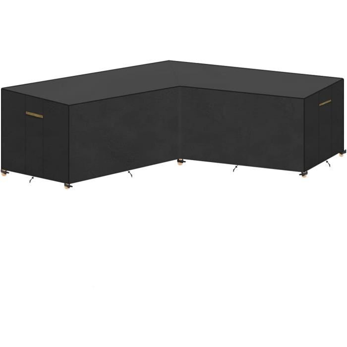 VANSHEIM Housse Imperméable pour Canapé Couvrir Mobilier Extérieur ...