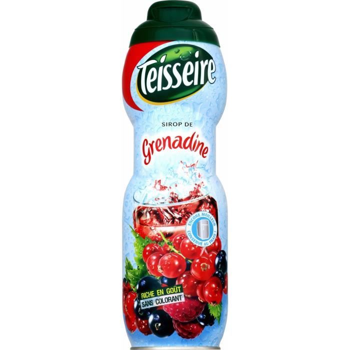 Teisseire Sirop grenadine 75cl - Cdiscount Au quotidien
