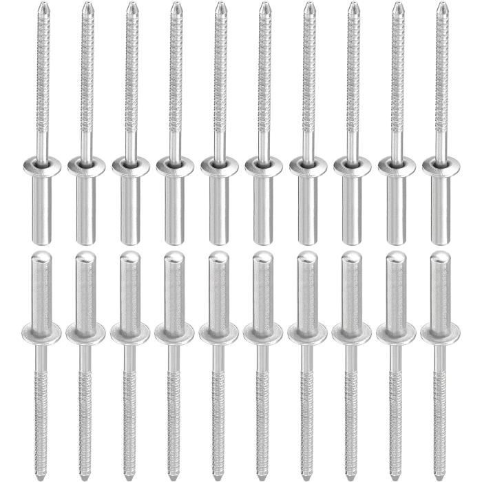 Rivets Aveugles 3,2 Mm X 16 Mm (Dxl) \ Lot De 50 \ Bon Pour L ...