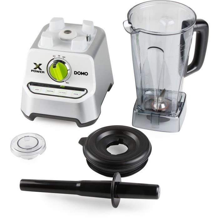 Blender XPOWER - DOMO - DO747BL - 1500 W - 2 L - Gris - Cdiscount ...