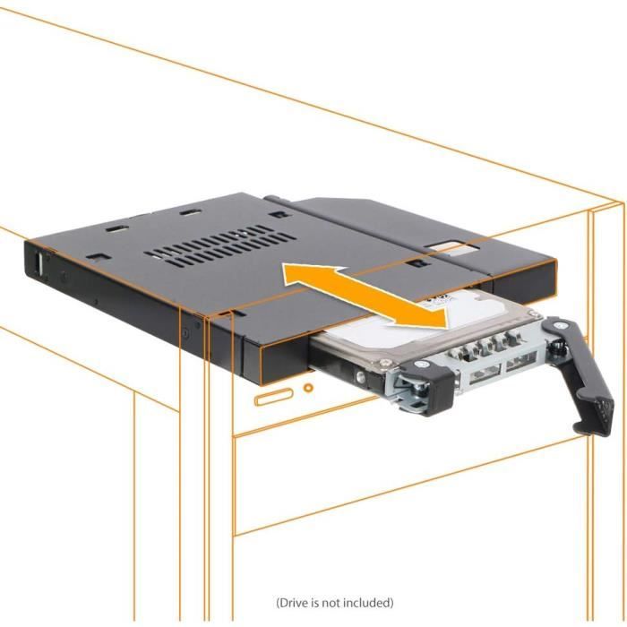 Tougharmor Mb411Spo-B Caddy Adaptateur Pour Disque Dur Avec Rack Mobile ...